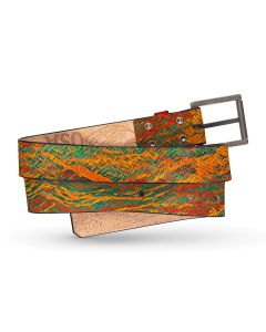 Jon Wye | Graphic Leather Belts